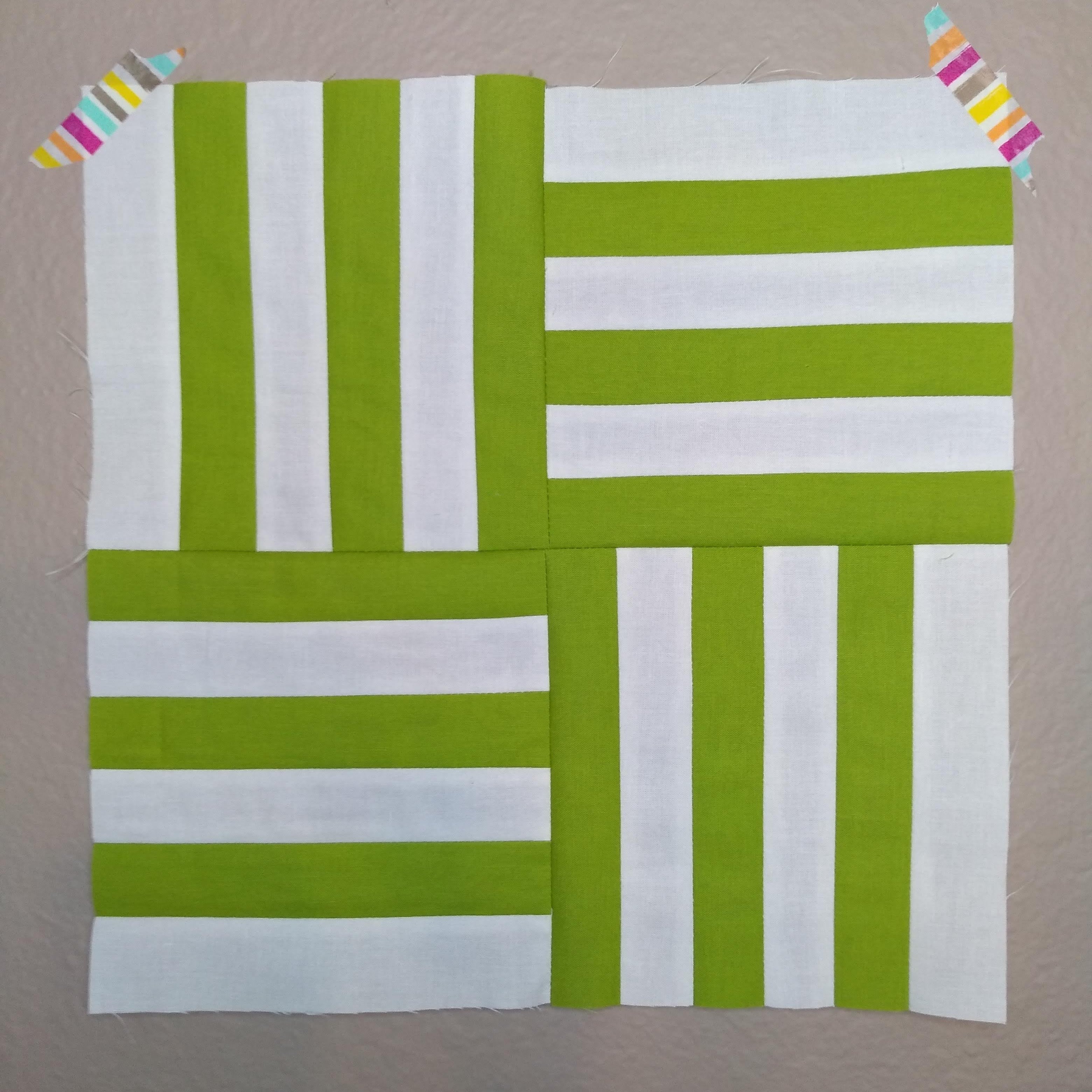 The Spicerack Sampler - Block 1 - Rail Fence – The Spicerack Quilts