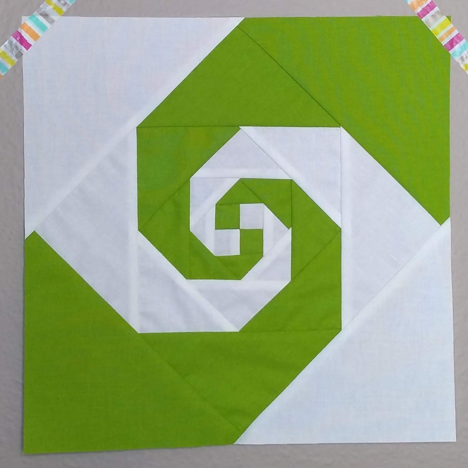 The Spicerack Sampler - Block 8 - Snail's Trail – The Spicerack Quilts